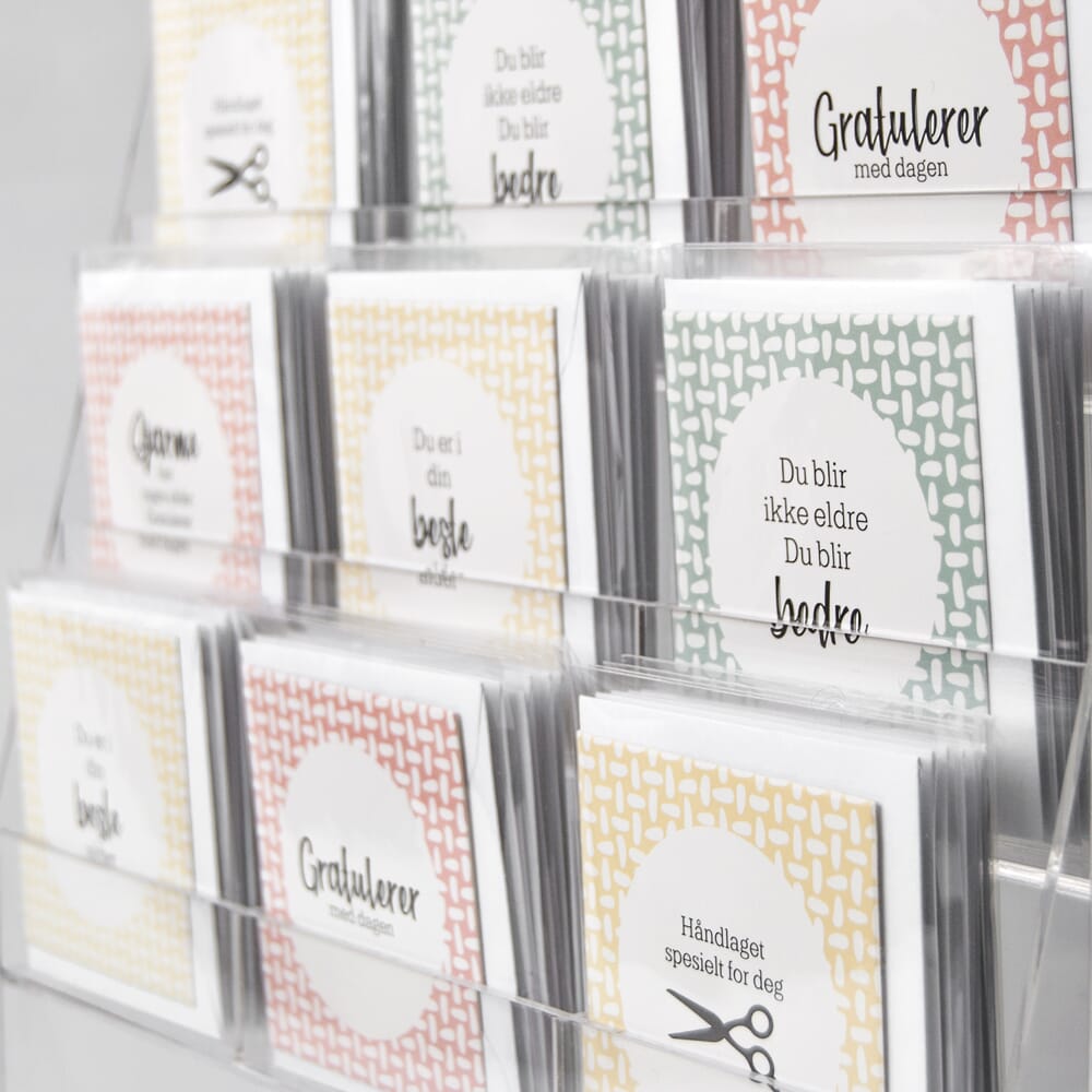 Kort, tagger og konvolutt - Kort og Godt Hobby AS